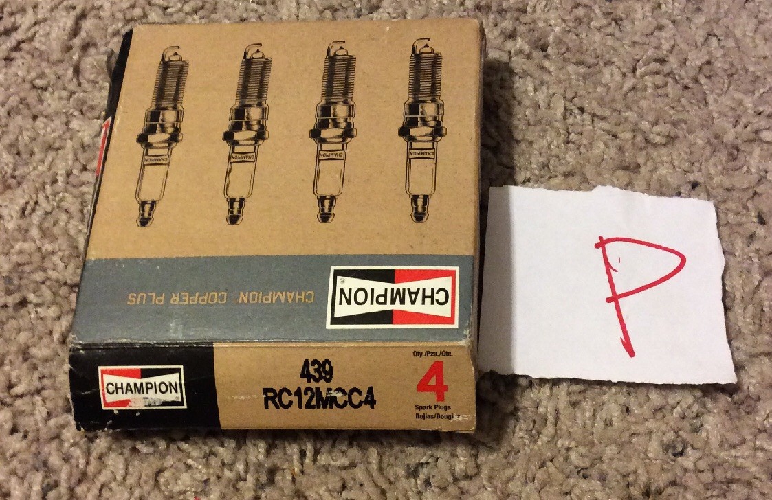 4 PCS – Champion 439 Copper Plus Spark Plugs (RC12MCC4) | eBay