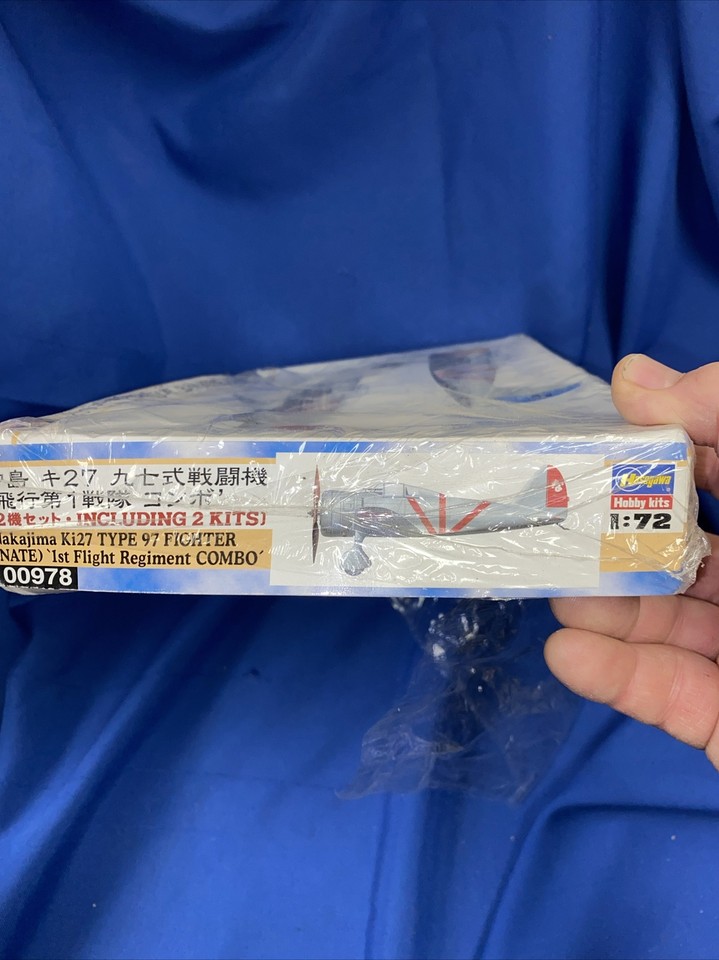 Nakajima Ki27 Type 97 Fighter (Nate) Dual Combo 1/72 Hasegawa 00978 | eBay