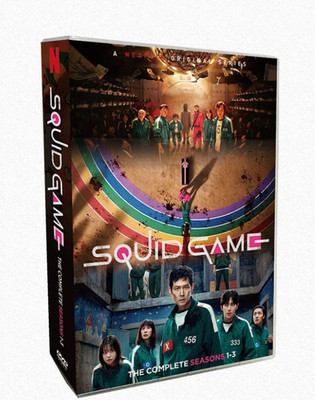Neww Squid Game Seasons 1-3 DVD SET, ALL UK FREE POST | eBay UK