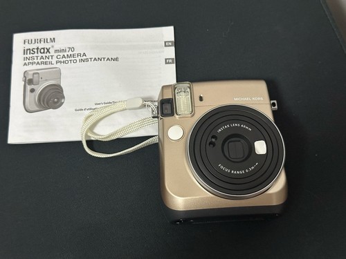 Fujifilm Instax Mini 70 Instant Camera - Gold Tested And Working | eBay