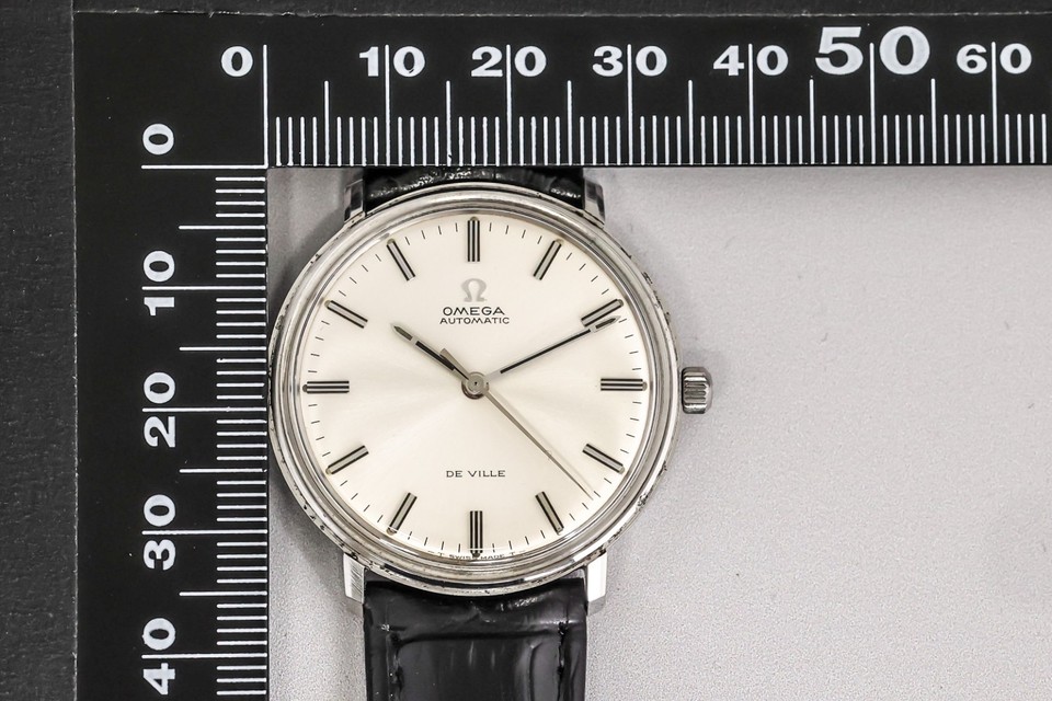 **Working for As-is** Vintage OMEGA De Ville TOOL.106 Automatic Silver ...