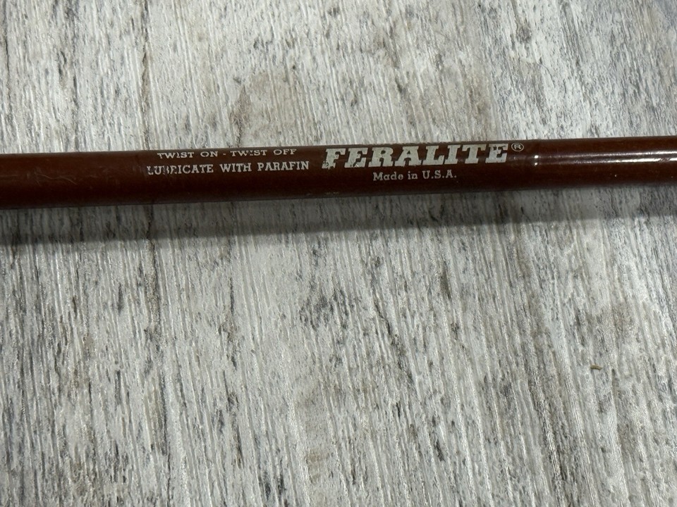 Vintage Fenwick FS65 L70994 2 Piece 6 1/2' Feralite Fishing Rod 3 To 6 ...