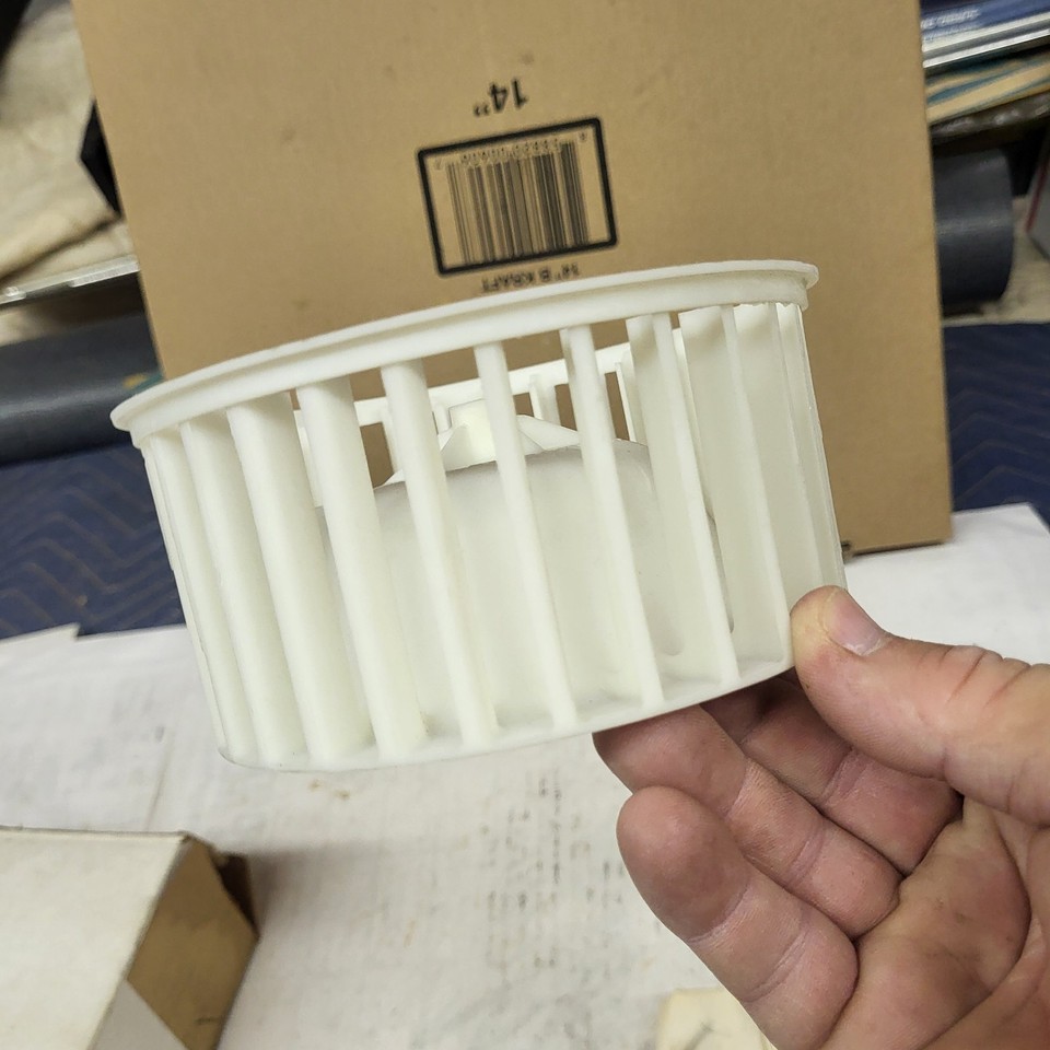 NOS Delco Blower Motor Fan 52458984 1993-2003 Chevy Astro Safari Van ...