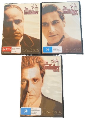 The Godfather Trilogy DVD - 3 Disc Set (Region 4) | eBay