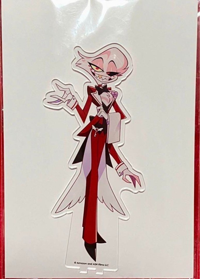 Hazbin Hotel Angel Dust Vox Acrylic stand figure Set of 2 Animate Cafe ...