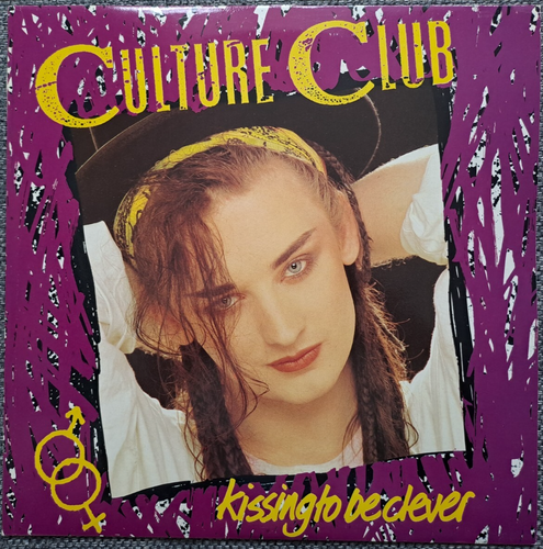 CULTURE CLUB - KISSING TO BE CLEVER - 12" VINYL LP RECORD ALBUM INNER ...