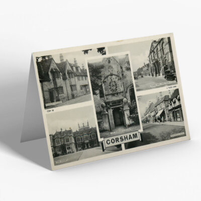 GREETING CARD - Vintage Wiltshire - Corsham | eBay UK
