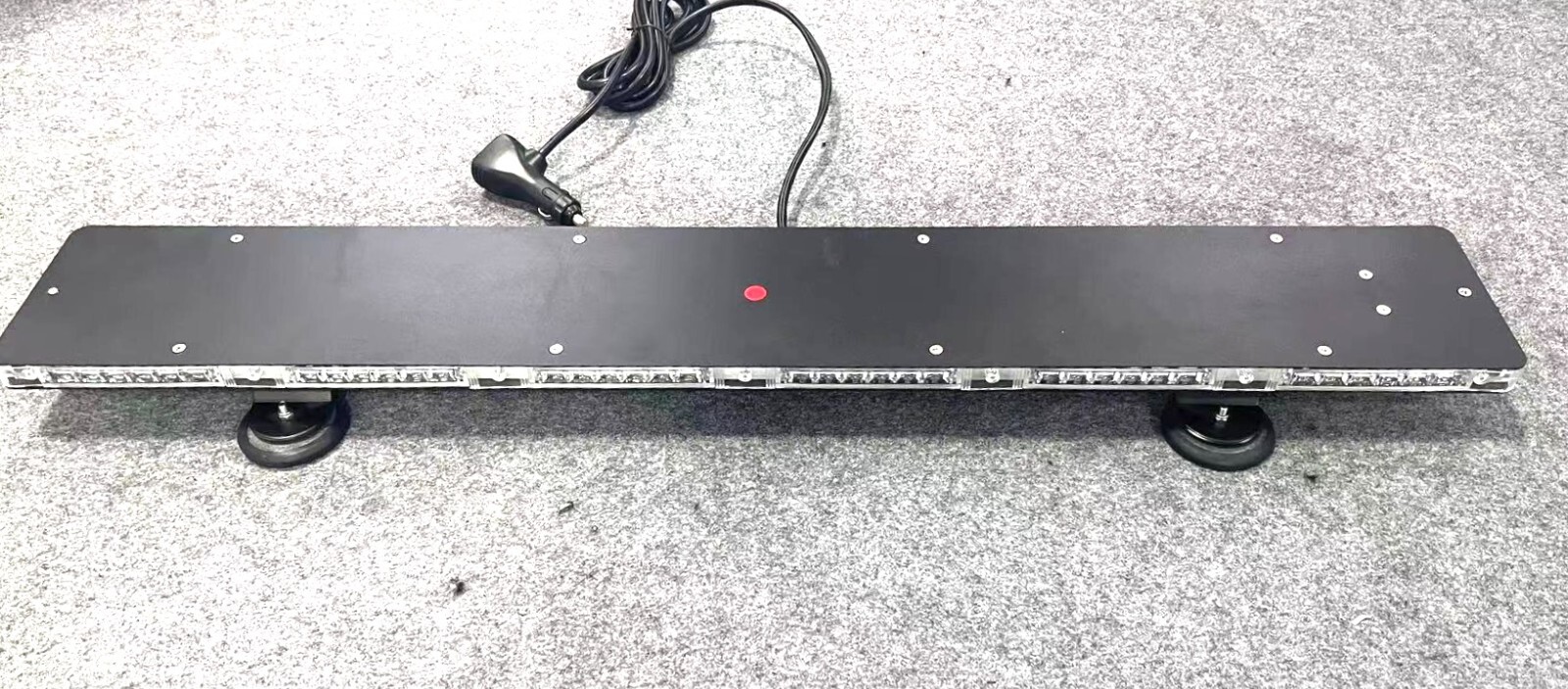 36” Ultra Slim LED Light Bar Amber/White with Magnetic Mount, 0.6 ...