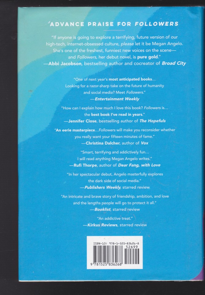 Followers: A Novel Hardcover by Megan Angelo 2020 9781525836268 | eBay