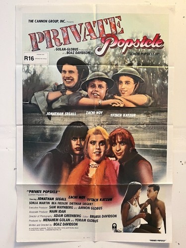 Private Popsicle: Lemon Popsicle IV rare Intl. One-sheet Movie Poster ...