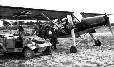 WW2 WWII Photo World War Two / German Luftwaffe Fiesler Storch Airplane ...