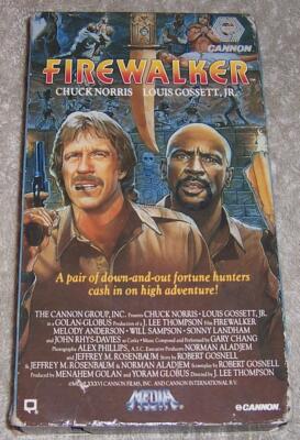 Firewalker VHS Video Chuck Norris Louis Gossett, Jr. | eBay