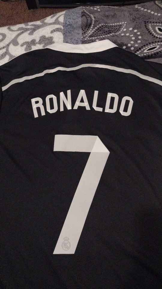 Adidas 2014-2015 Real Madrid x Yohji Yamamoto Cristiano Ronaldo Third ...