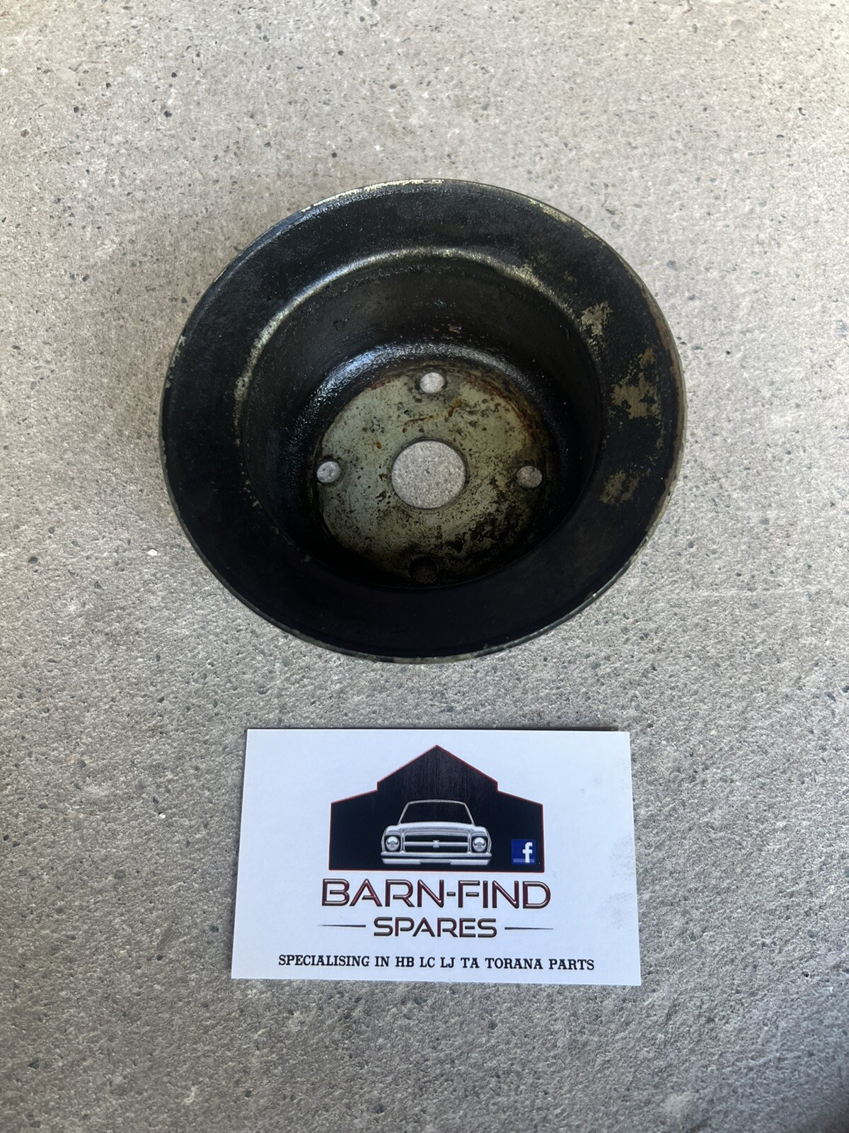 Torana Water Pump Pulley Suit HB LC LJ TA 4 Cylinder Holden Radiator ...
