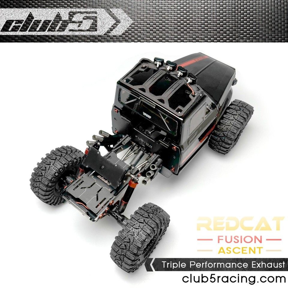 Triple Performance Exhaust for Redcat Ascent / Fusion | eBay