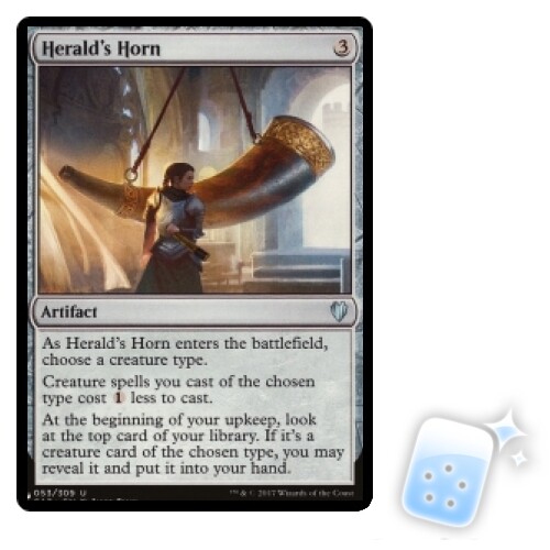 HERALD'S HORN Mystery Booster/the List Magic MTG MINT CARD | eBay