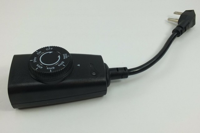 Intertek WC2062 Black Outdoor Photo Eye Dusk to Dawn With 2-4-6-8 HR ...