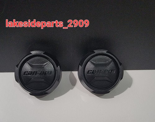 2QTY OEM NEW CAN-AM MAVERICK X3 TURBO RR XRS XRC CENTER WHEEL HUB CAP ...