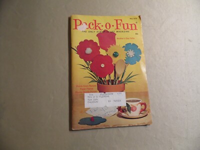 Pack o Fun Magazine / May 1978 / Free Domestic Shipping | eBay