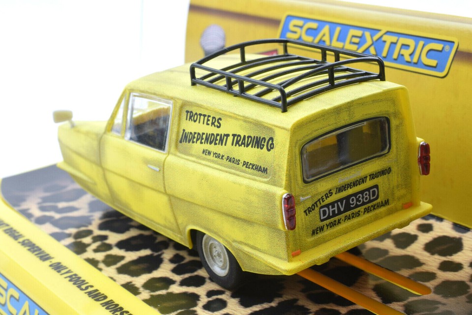 Scalextric Reliant Regal Supervan - Only Fools and Horses 1/32 Slot Car ...