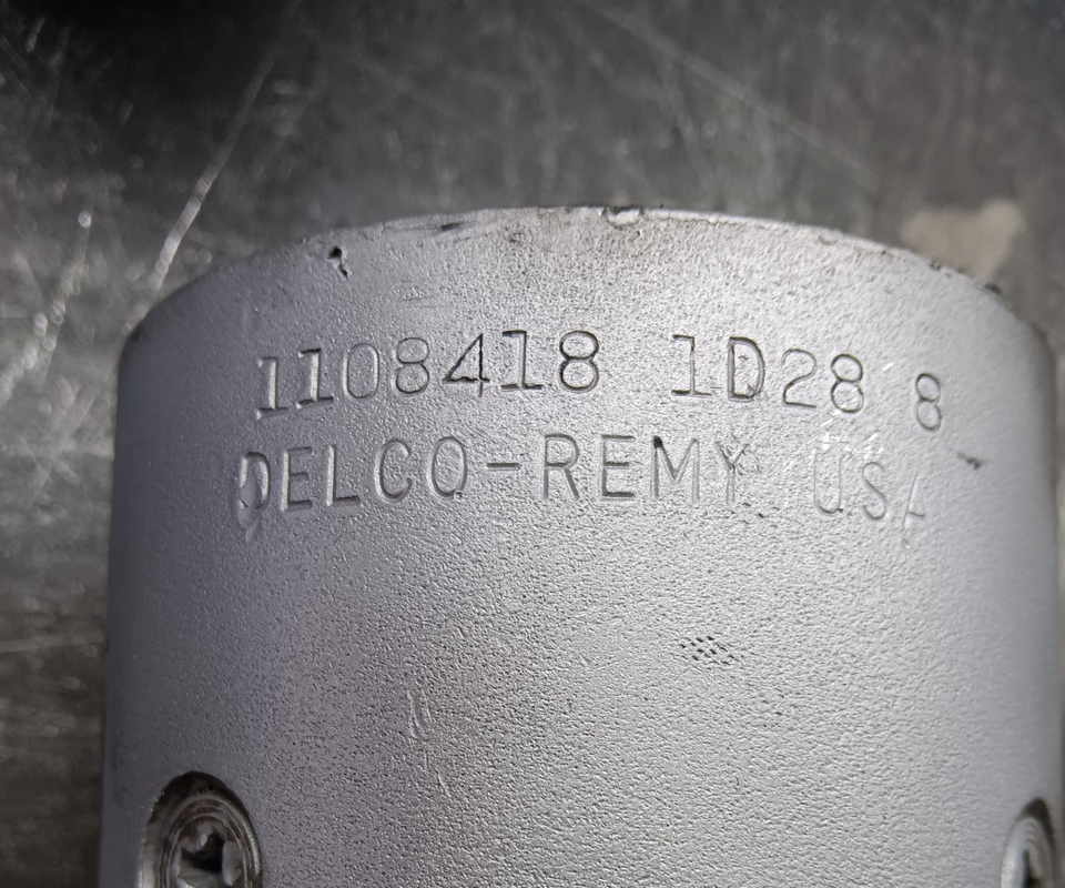 #1108418 1971 CORVETTE/ CHEVELLE / CAMARO / NOVA DELCO STARTER "1D28 ...
