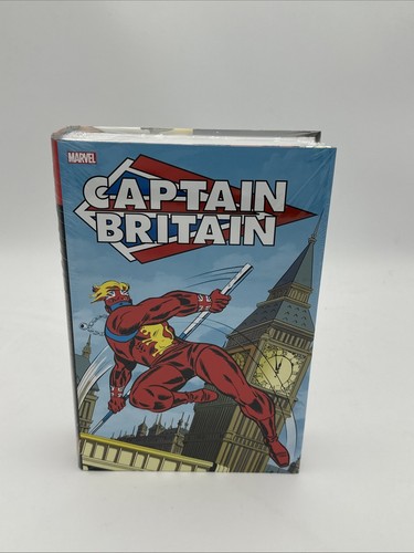 Captain Britain Omnibus Wilson DM Cover New Marvel Comics HC Hardcover ...