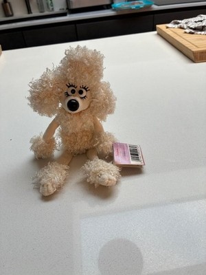 WALLACE AND GROMIT FLUFFLES THE POODLE PLUSH SOFT TOY SMALL BNWT RARE ...