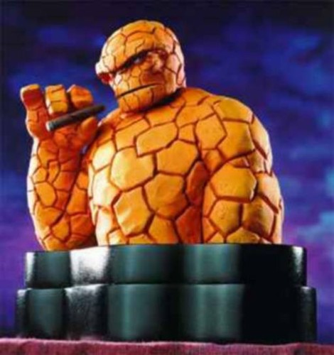 The Thing Bust Statue New2001 Ben Grimm Bowen Fantastic Four FF4 Marvel ...