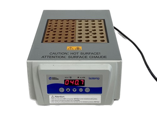 FISHER SCIENTIFIC Isotemp Digital Dry Bath Block Heater w/ Heat Blocks ...