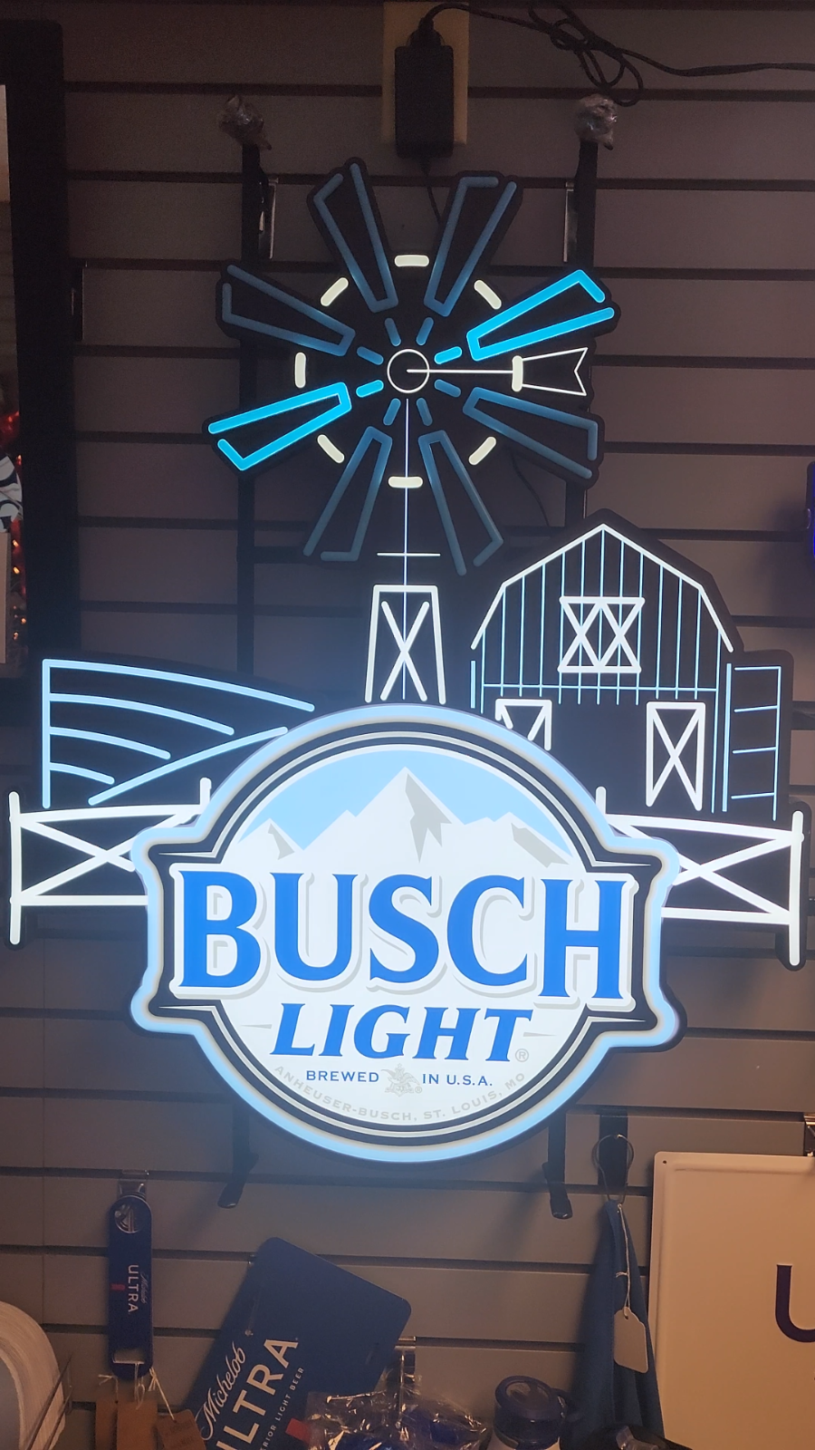 BUSCH LIGHT WINDMILL LED | eBay