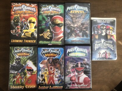 power rangers vhs lot | eBay