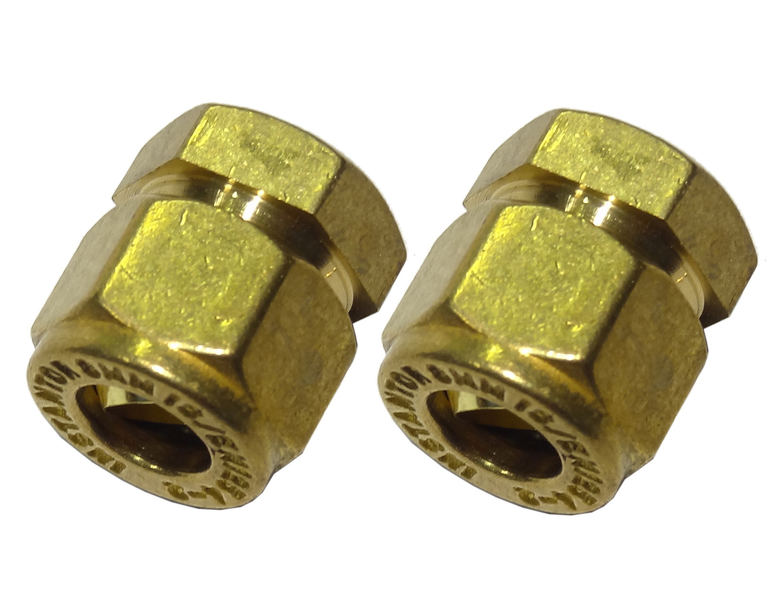 8mm Compression Stop End Caps / Blanks (2 Pack) Fittings For Copper ...