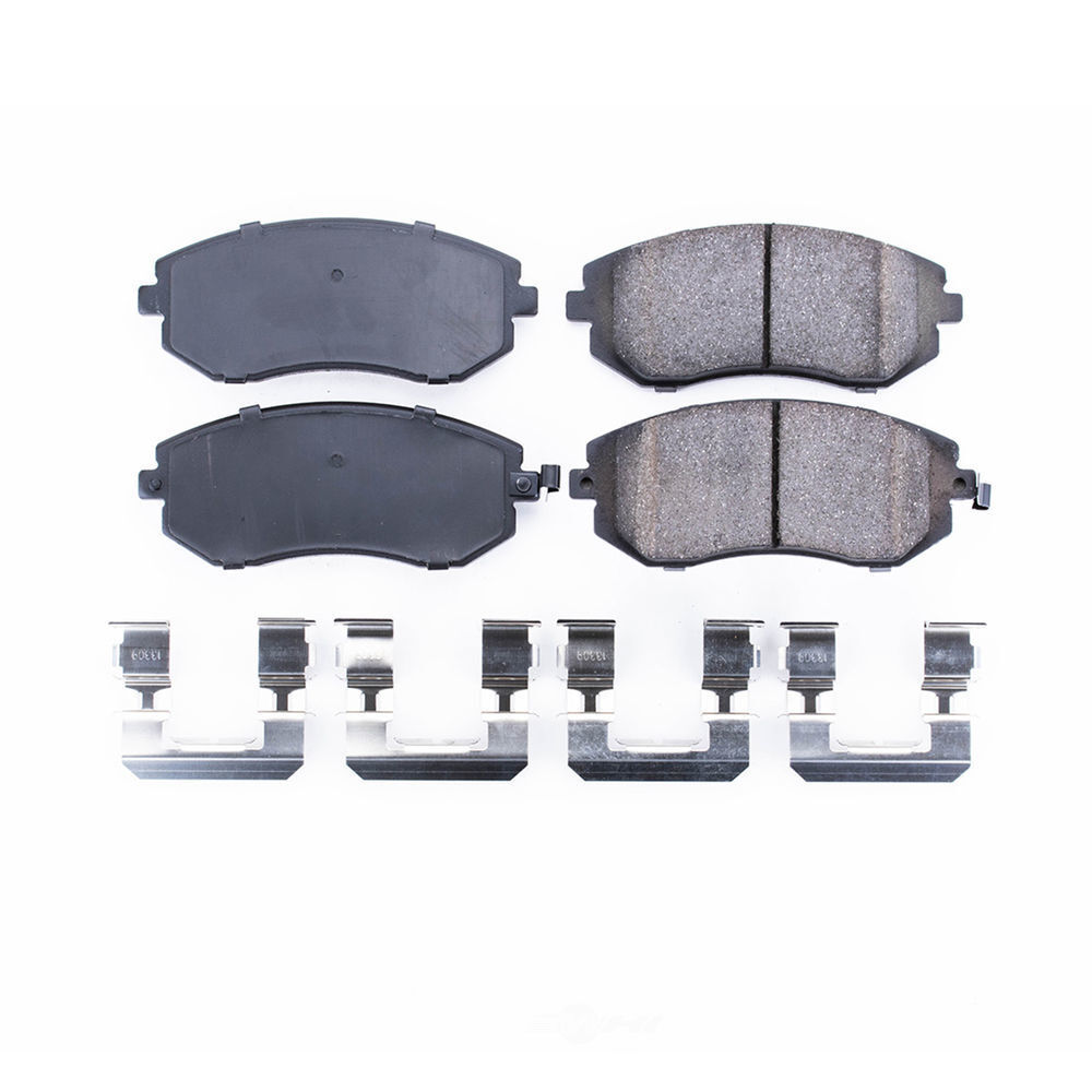 PowerStop NXT929 Disc Pads and Brake Shoes - Disc Brake Pad Set, Front ...