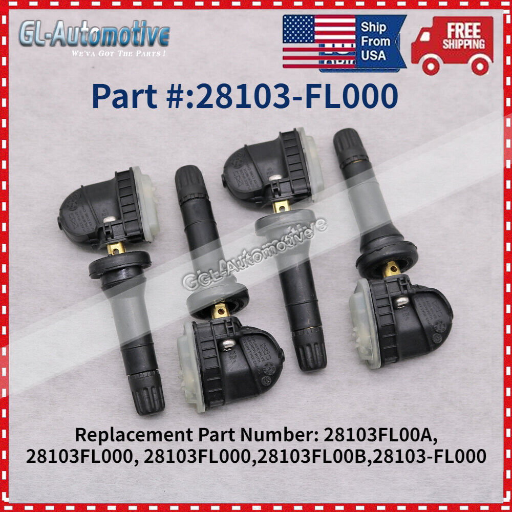 Set of (4) NEW TPMS Tire Pressure Sensor For Subaru Impreza Crosstrek ...