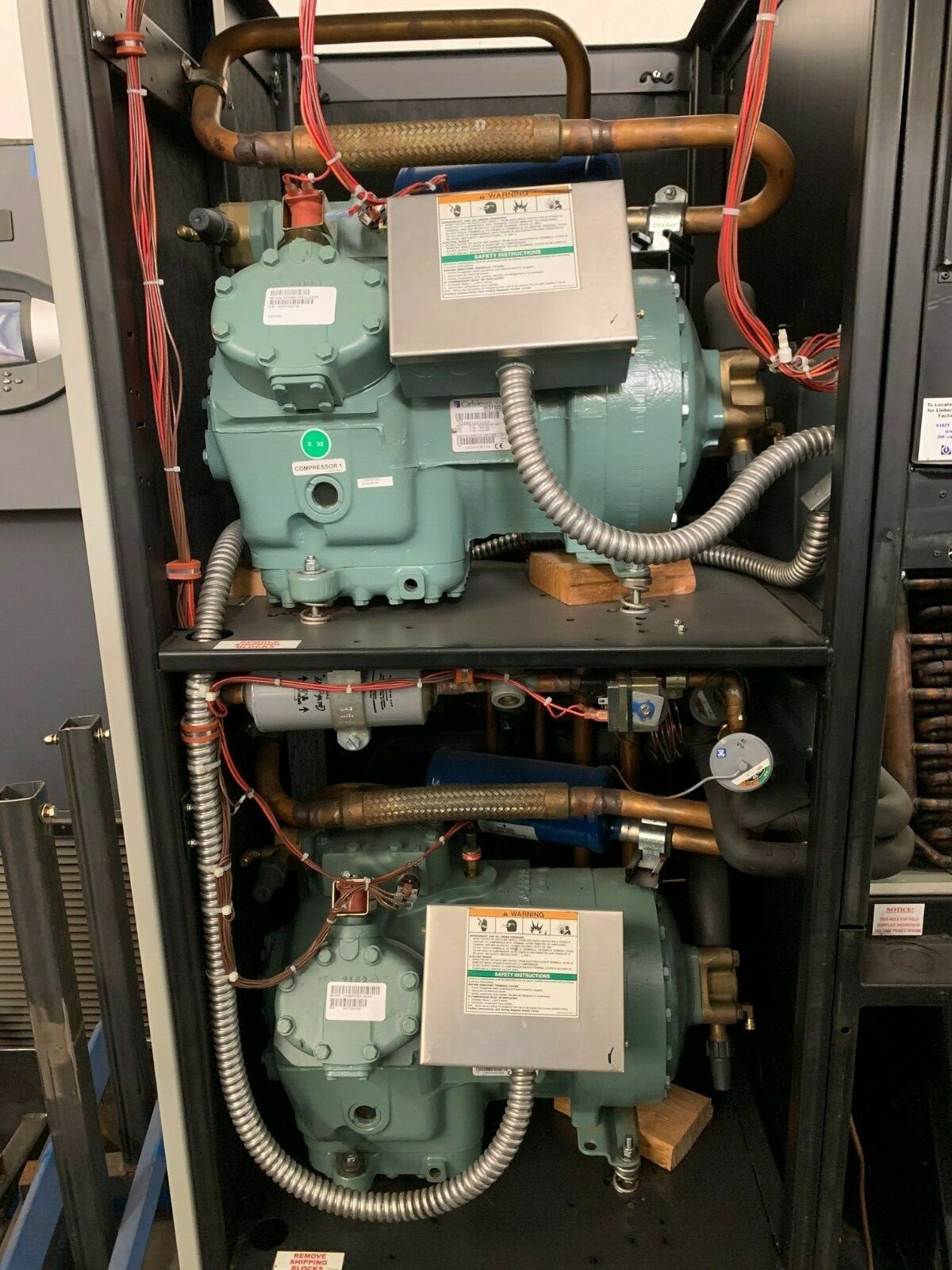 Liebert DX Downflow 20 ton AC unit DS070AMA0E1012S 460Volt w/reheat ...