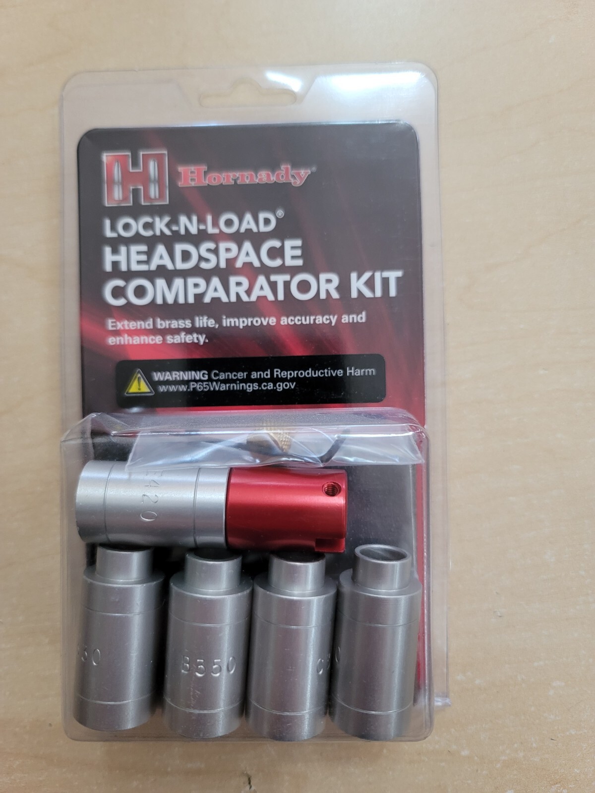 Hornady Lock N Load Headspace Kit, 5pc MPN HK66 90255704846| eBay