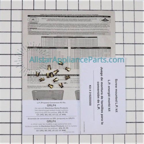 Frigidaire Range LP Conversion Kit GRLP4 | eBay