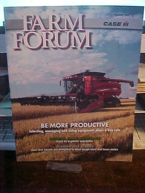 2007 CASE IH Farm Forum Magazine (Folder ABA) | eBay