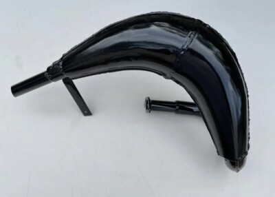 REAL WC80 MZ65 Style Pipe 80CC 66cc Exhaust Expansion Chamber High ...