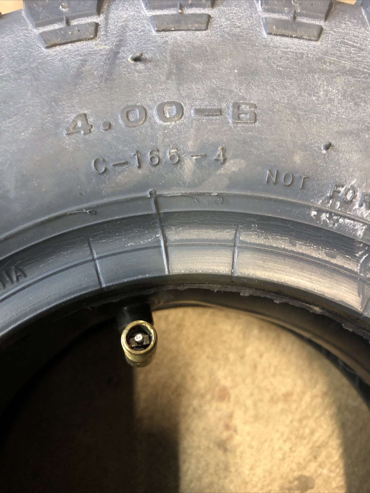 14"x4" 4.00-6 AIR Drive TIRES for the Jazzy 1450 & Quantum Q1450 wheel ...