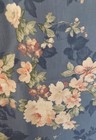 VINTAGE CROSCILL VALANCES CABBAGE ROSE PRINT 93" x 17.5" GRANNY CORE ...