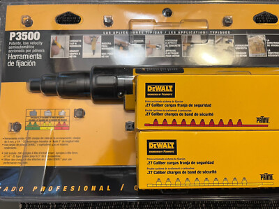 DEWALT fastening tool p3500/2 Sets Of .27 caliber Safety Strip Loads ...