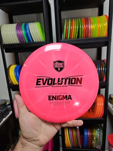 Discmania 2022 Special Edition 175g #8 Lux Vapor Enigma Disc Golf ...