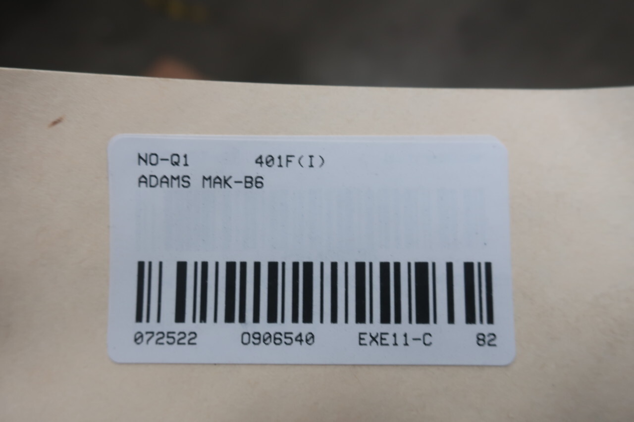 Adams MAK-B6 Manual Steel Flanged Shutoff Valve 12in 300 for sale ...