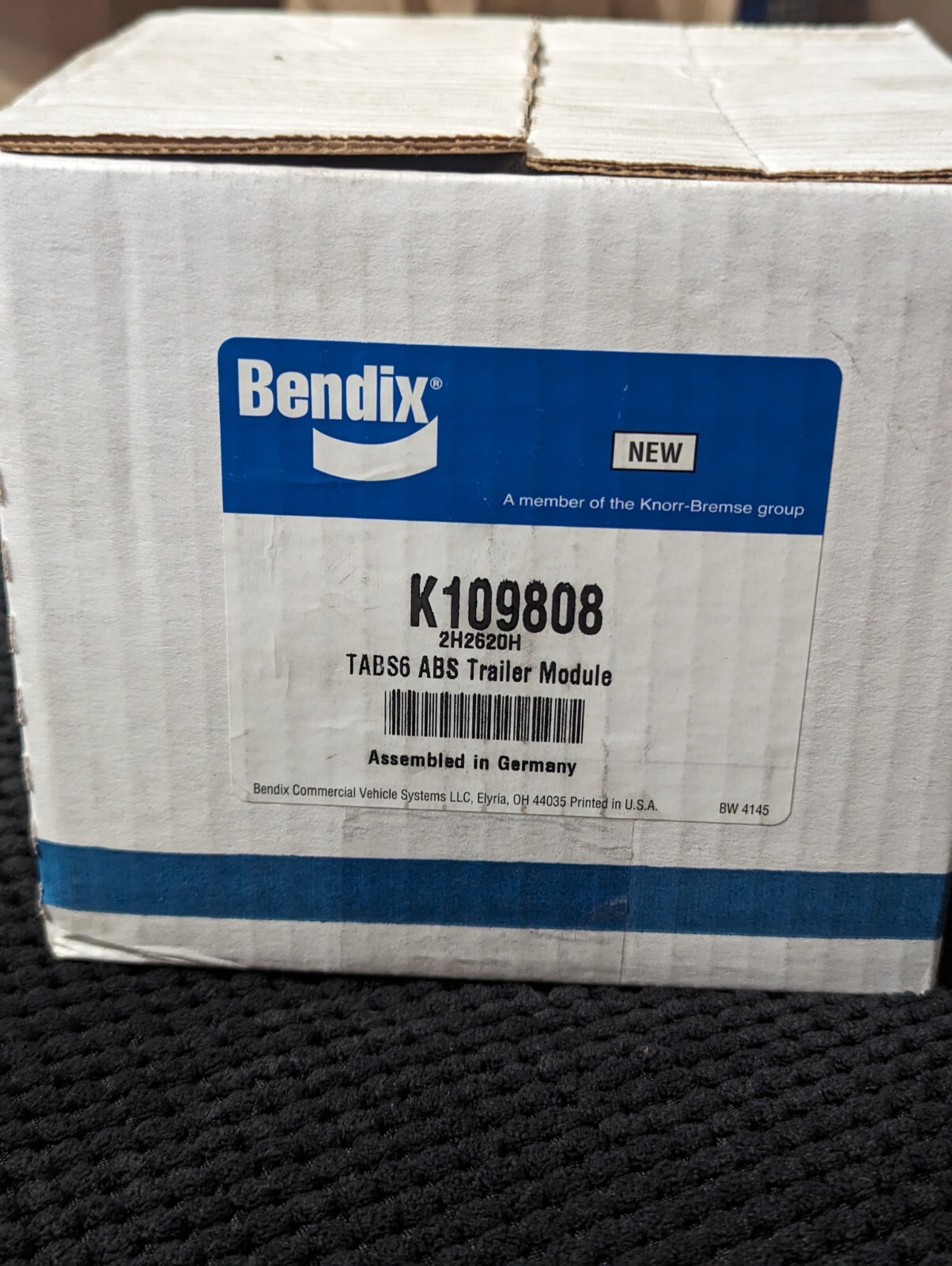 Genuine Bendix K109808 K109807 Tabs6 Standard Trailer ABS Module for ...