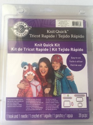 Knit Quick Kit by Loops & Threads | eBay