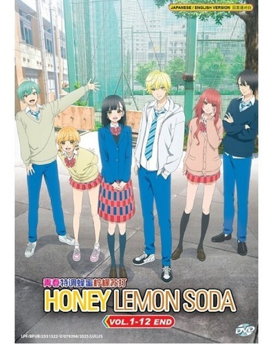 HONEY LEMON SODA VOL.1-12 END ENGLISH DUBBED REG ALL ANIME DVD SHIP ...