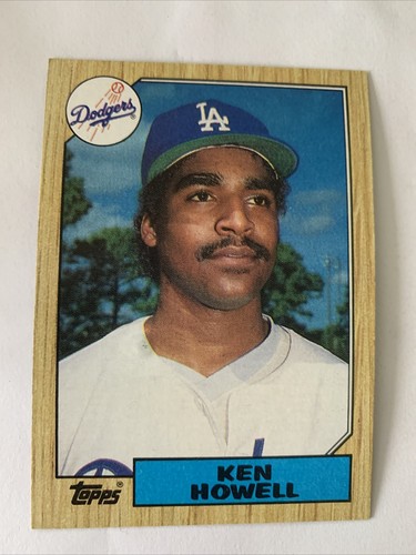 1987 Topps - Ken Howell #477 for sale online | eBay