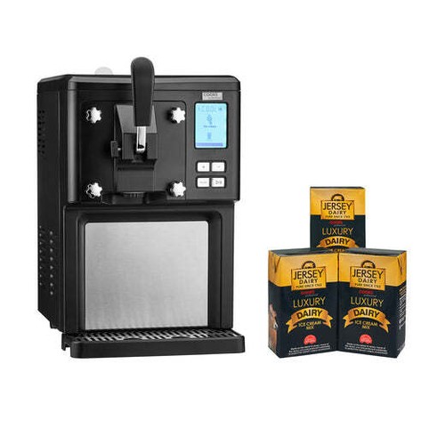 Ice Cream Maker Luxury Soft Serve Whippy Machine 1.5 Litre Cooks ...