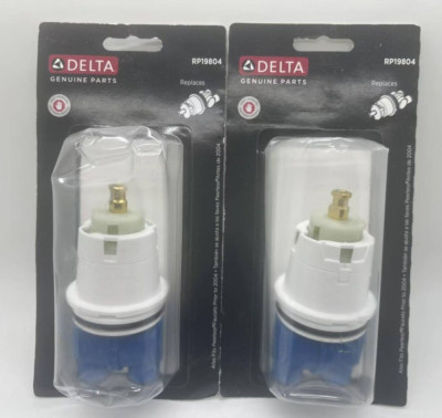 2 Pack Delta RP19804 Replacement Faucet Cartridge New | eBay